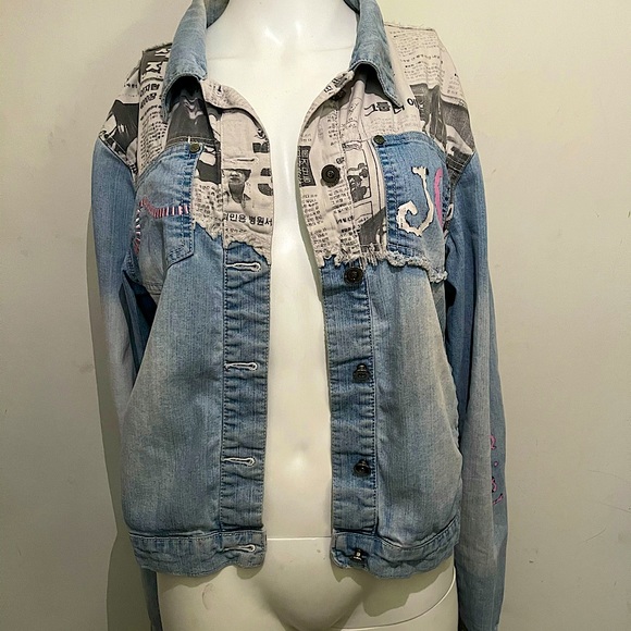 Johnny Girl | Jackets & Coats | Johnny Girl Denim Jacket | Poshmark